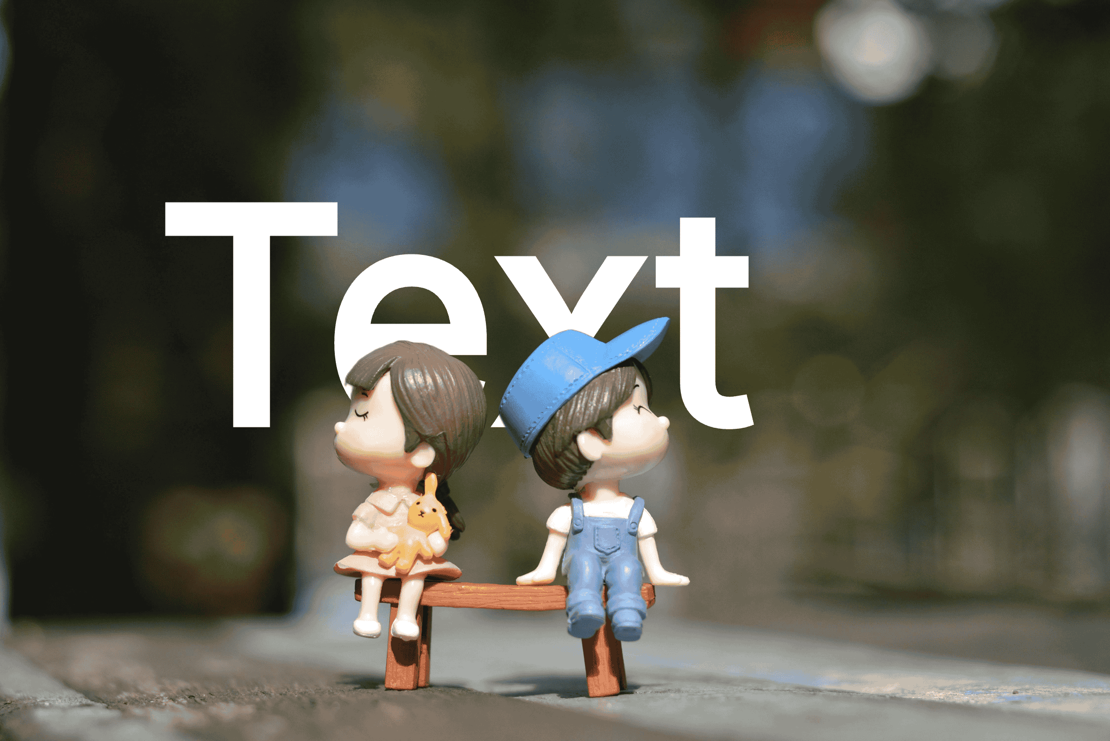 Text Behind Image — FabPic | Text behind photo editor